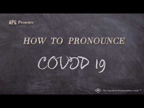 How to Pronounce COVID-19 (Real Life Examples!)