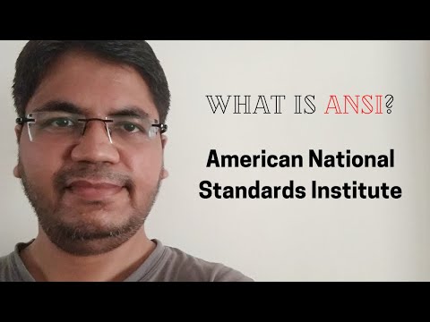 What is ANSI | American National Standards Institute | Technical IM