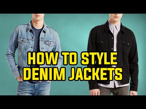 How To Style Levi's Denim Trucker Jackets!
