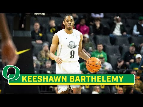 2025 SENIOR HIGHLIGHTS: G Keeshawn Barthelemy | Oregon Basketball