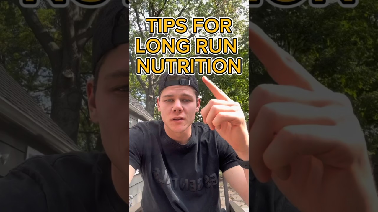 Here’s my long run nutrition plan. #running #marathontraining #nutrition #shorts