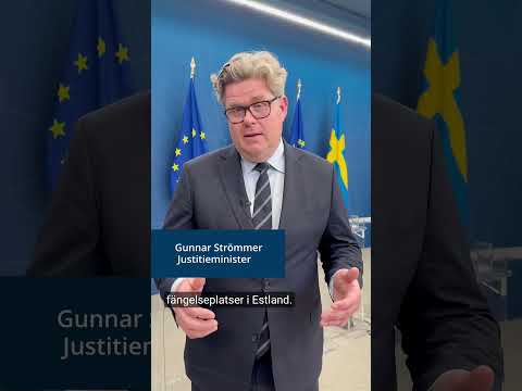Sverige och Estland överens om avtal att hyra fängelseplatser