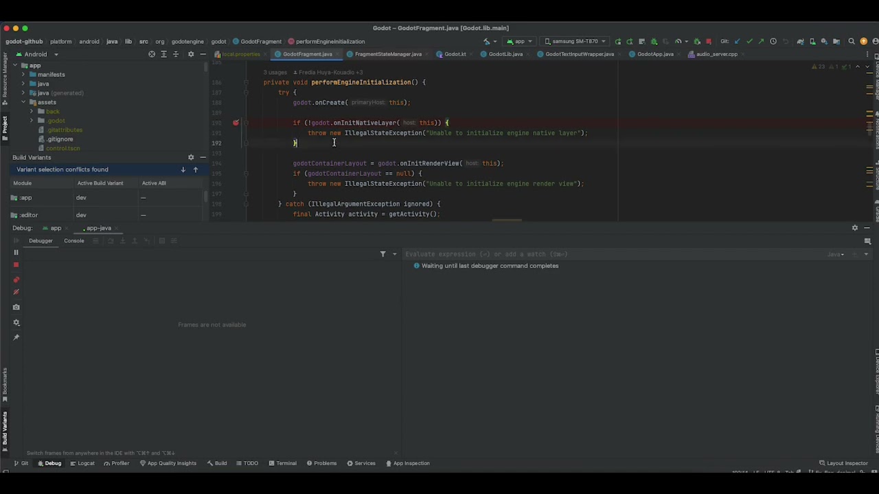 Help: Android Templates compilation to obtain .cpp lines in the call ...