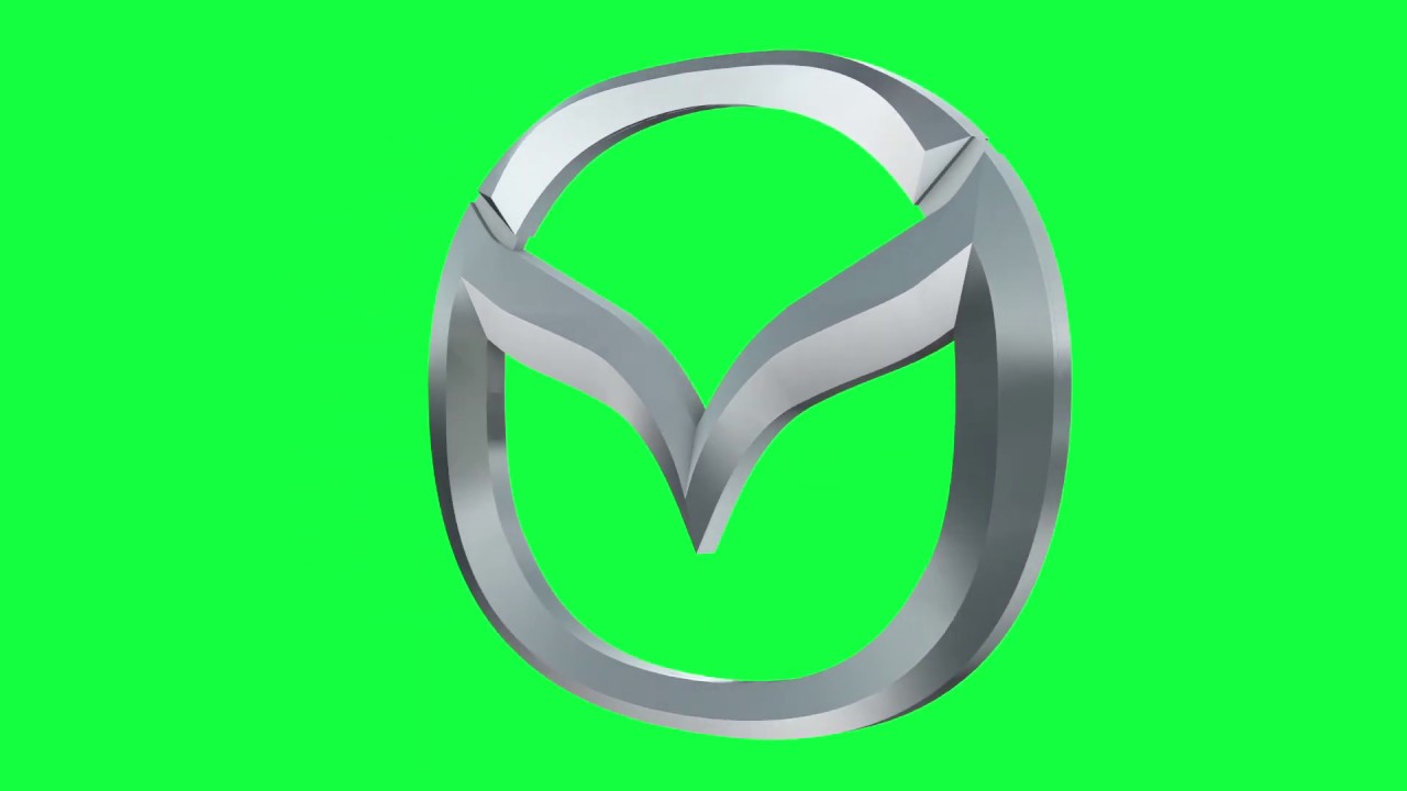 Mazda Green Screen Logo Loop Chroma Animation