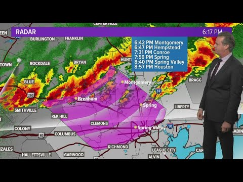 Houston forecast: Widespread rain, strong winds likely tonight