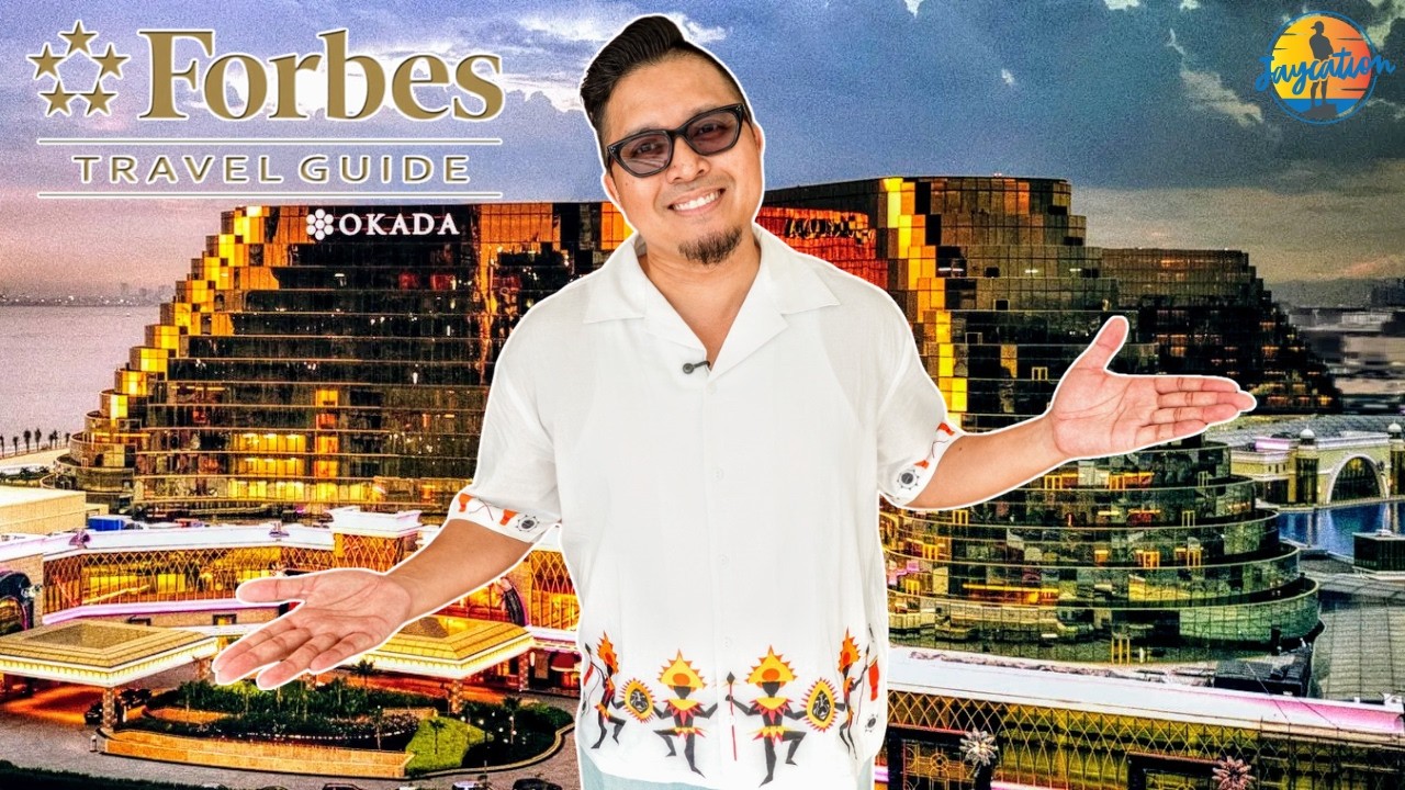 I Stayed at a Luxury FORBES 5-Star Resort OKADA MANILA in the Philippines! 🇵🇭