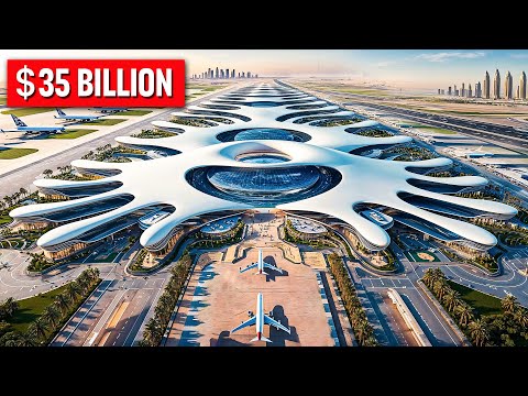 The World's Largest Mega Airport | Dubai's New Airport