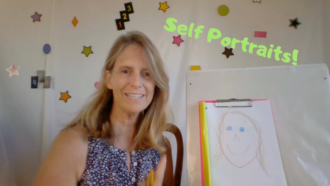 Self Portraits | Preschool Adventures with Miss Jill
