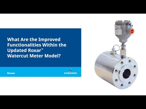 What Are the Improved Functionalities Within the Updated Roxar™ Watercut Meter Model?