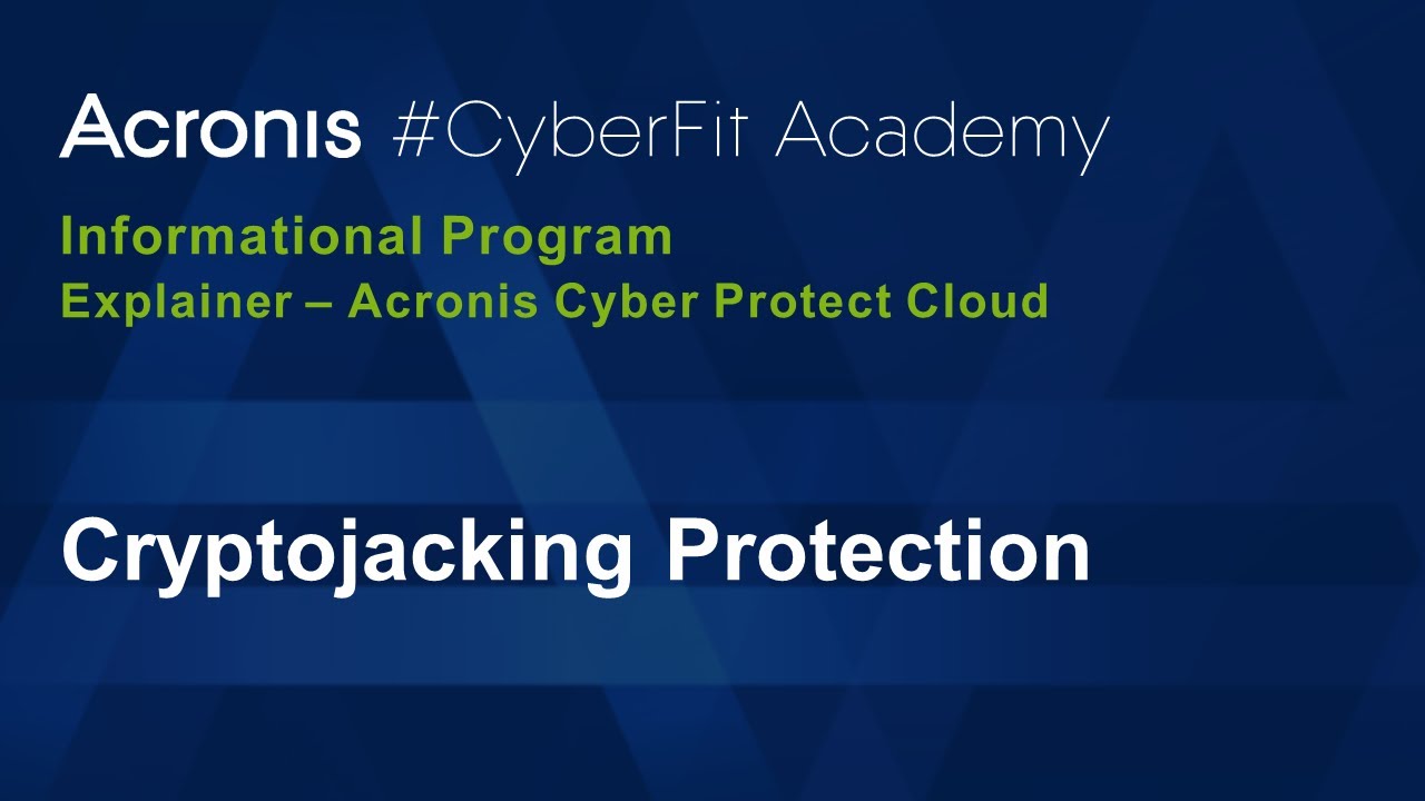 How to Check Cryptojacking Protection with Acronis Cyber Protect Cloud