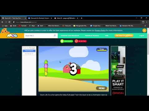 Duck Life 3 Train Your Duck To Be the Champion Racer • ABCya! Google Chrome 2020 08 19 09 56 54