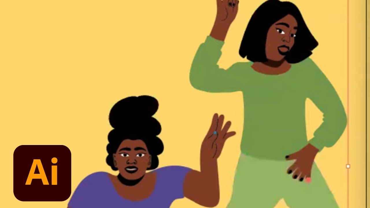 Illustrating Characters in Vector with Aurélia Durand - 1 of 2 | Adobe Creative Cloud