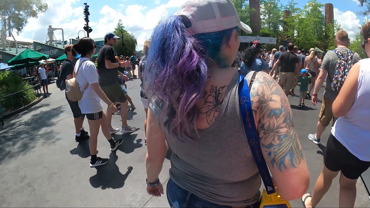 Following Demora around Disneyworld