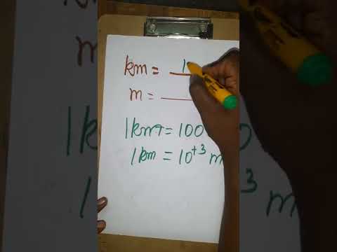 km to m m to km