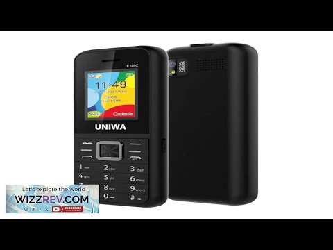 UNIWA E1802 Mini 2G GSM 1.77 inch Dual SIM Card Dual Standby Review