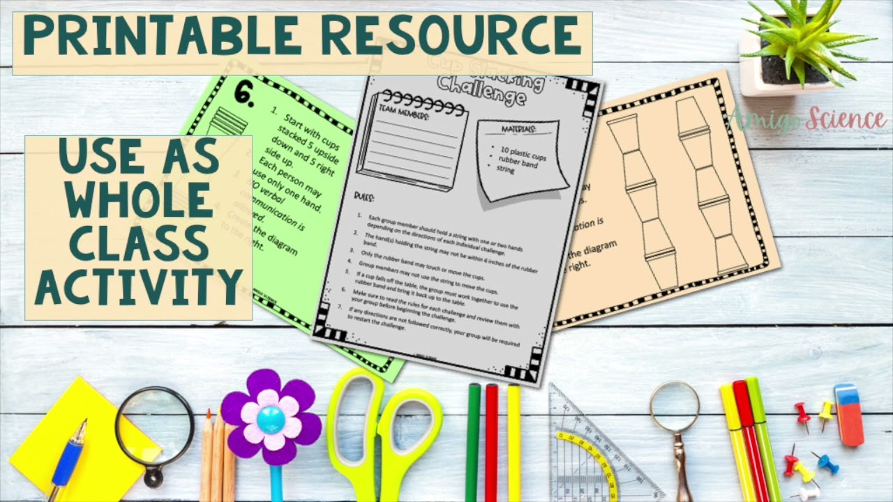 Cup Stacking Challenge