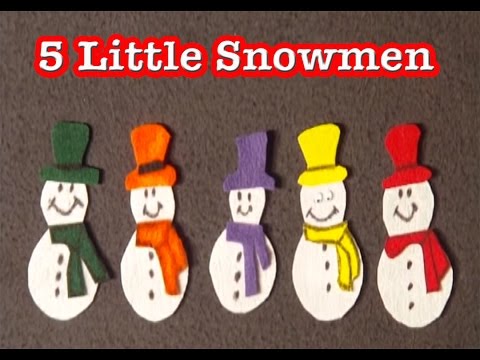 Five Little Snowmen | ARTiculation360