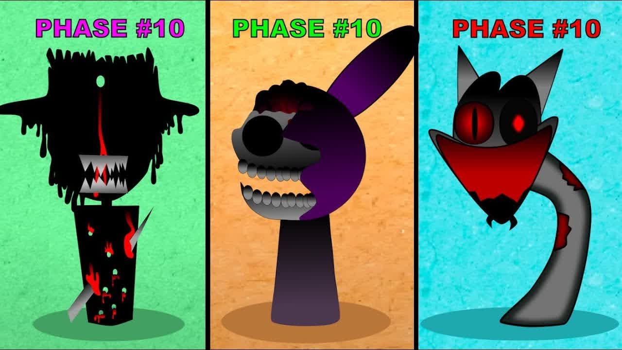 Sprunki 89 Phase 1- 10 Pinki, Gray, Tuner Full Version / Compilation Incredibox