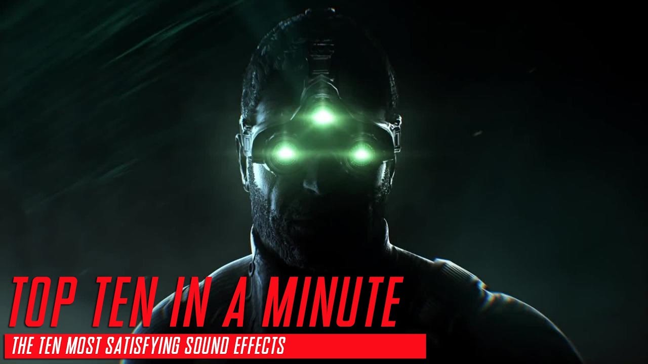 Top Ten in a minute - The ten most satisfying sound effects in video games