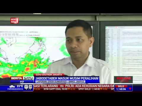 Suhu Jakarta Panas Menyengat