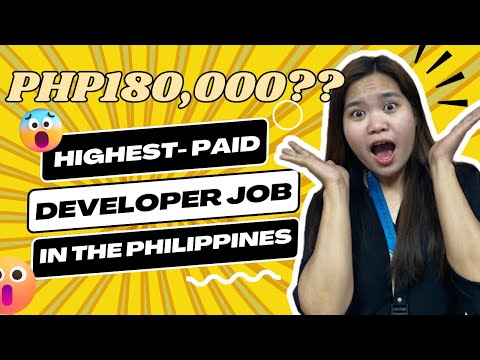 Highest-paid Software Engineer/Developer Jobs by salary in the Philippines 2024