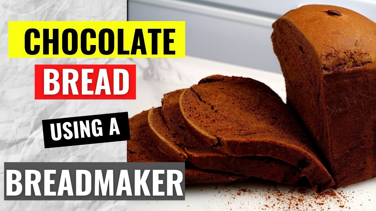 Chocolate Bread Using A Breadmaker | Easy to make