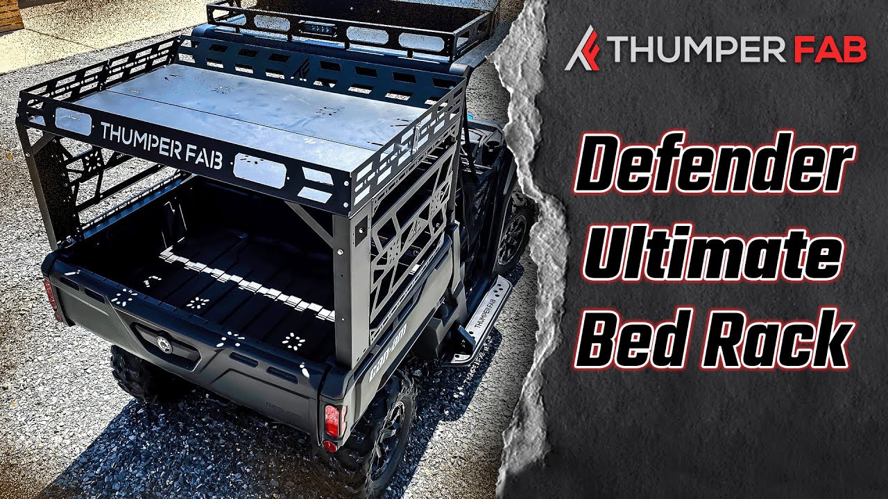 Can-Am Defender Bed Rack | Thumper Fab