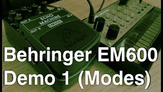 Behringer EM600 Echo Machine - What To Know & Where To Buy | Equipboard
