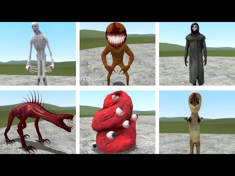 I BECOME ALL SCP FOUNDATION NPCS In Garry's Mod [SCP Pack]