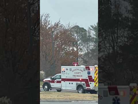 Goochland Fire Medic 610 Transporting Code 3 #emergencyvehicles