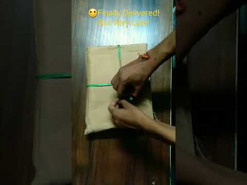 IGNOU Study Material Delivered|very late