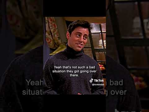 Joey has acting class #friends #joeytribbiani #rachel #friendstvshow