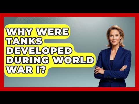 Why Were Tanks Developed During World War I? - Military History HQ
