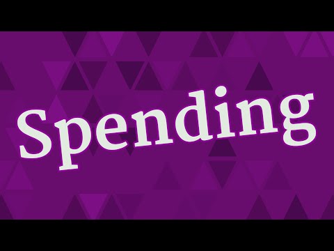 SPENDING pronunciation • How to pronounce SPENDING