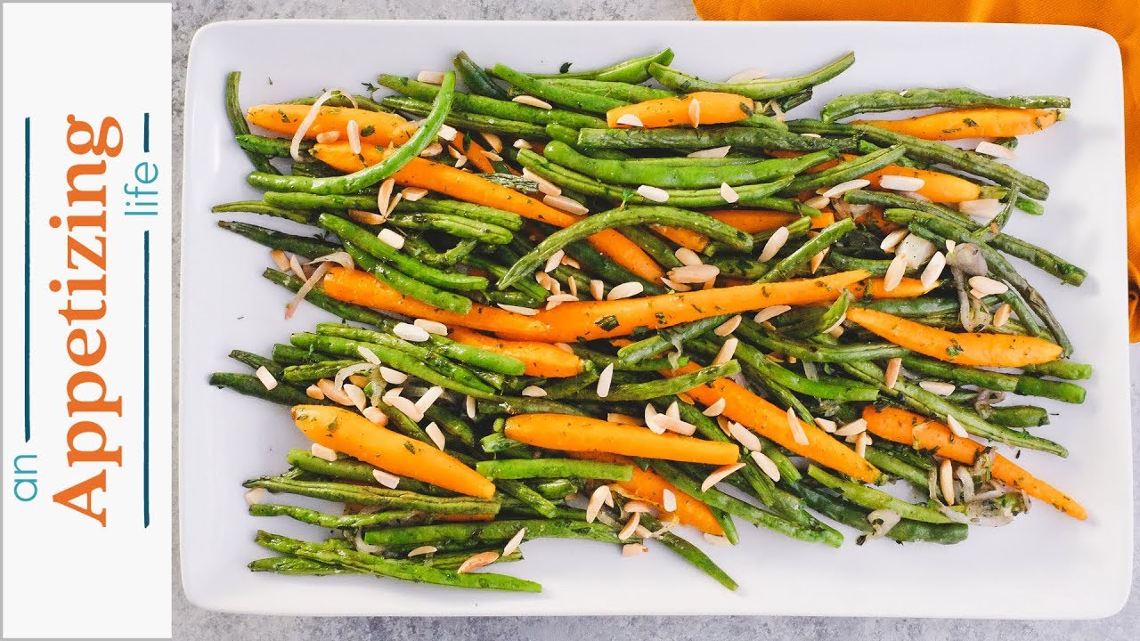 Roasted Green Beans and Carrots