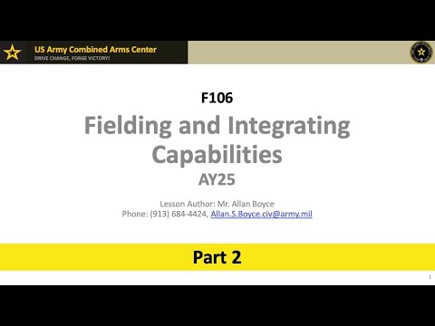 AY25 F106 Force Integration (Part 2)