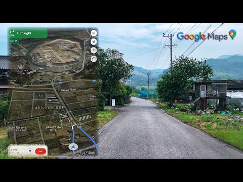 JAPAN Road Trip 2021-05-28 | Driving with Google Maps Navigation System