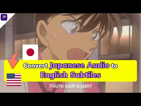 How to Convert Japanese video to English Subtitles | AI Subtitle Translator