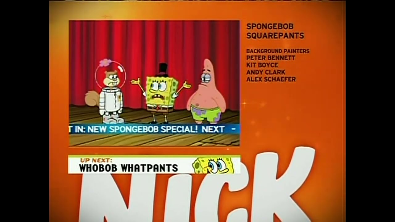 Nickelodeon Split Screen Credits (October 13, 2008)