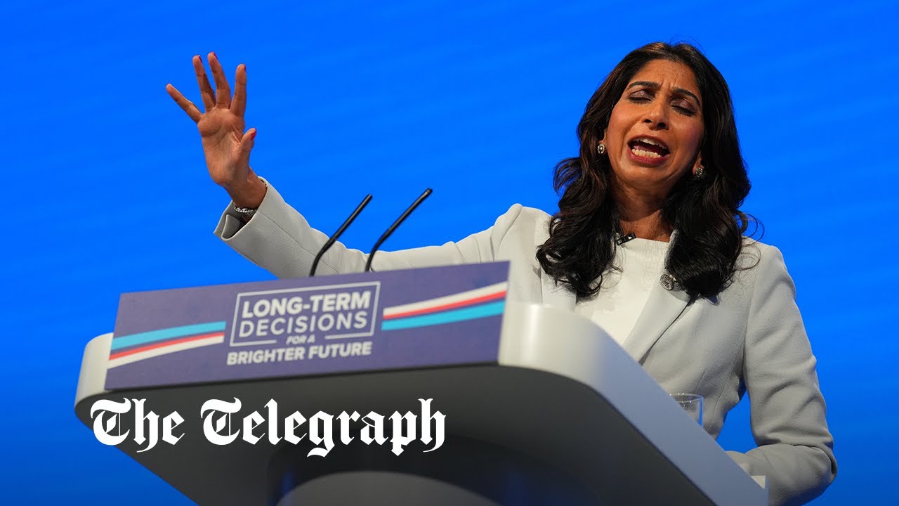Tory conference live: Britain faces a 'hurricane' of immigration, warns ...