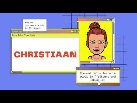 Learn the Afrikaans pronunciation of the name "Christiaan" like a native Afrikaans speaker.