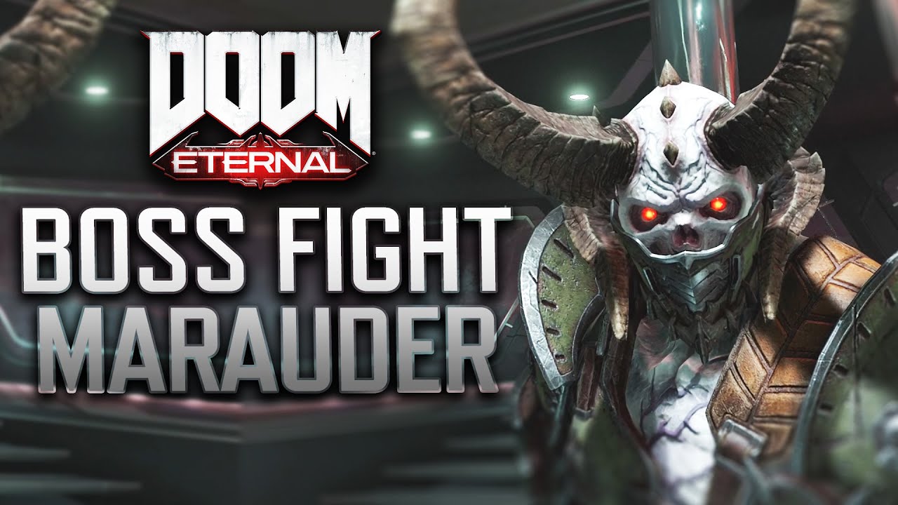 DOOM Eternal - Marauder Boss Fight // Saving Samuel Hayden