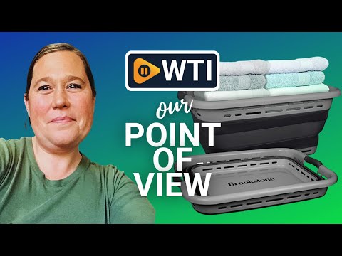 BROOKSTONE Collapsible Laundry Baskets | Our Point Of View