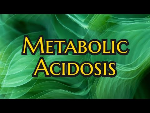 Metabolic Acidosis (updated 2023) - CRASH! Medical Review Series