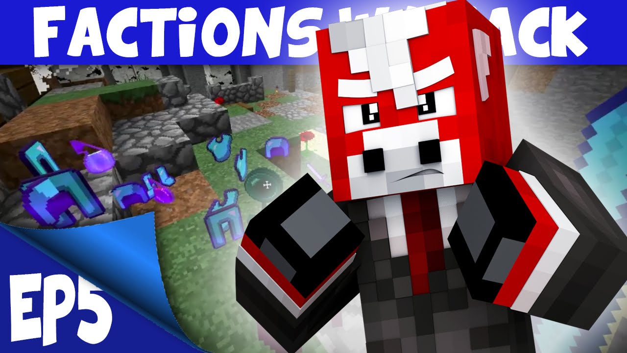 Minecraft FACTIONS Server EP5 HUGE PVP BRAWL (Minecraft Raiding)