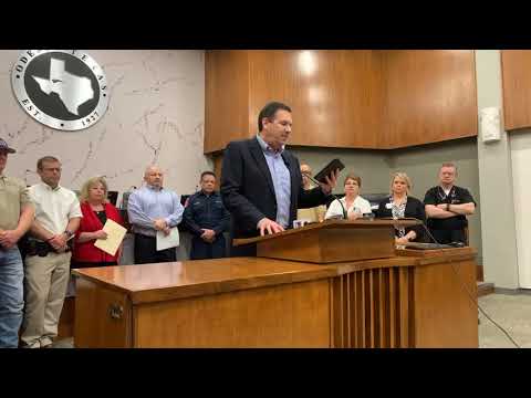 Coronavirus Press Conference - Odessa, Texas & Ector County