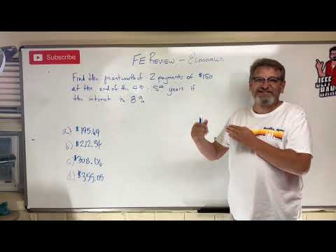 FE Review: Economics Problem 4