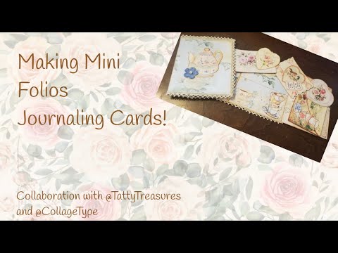Making Mini Folios ~ Journaling Cards! – Julie Worthington