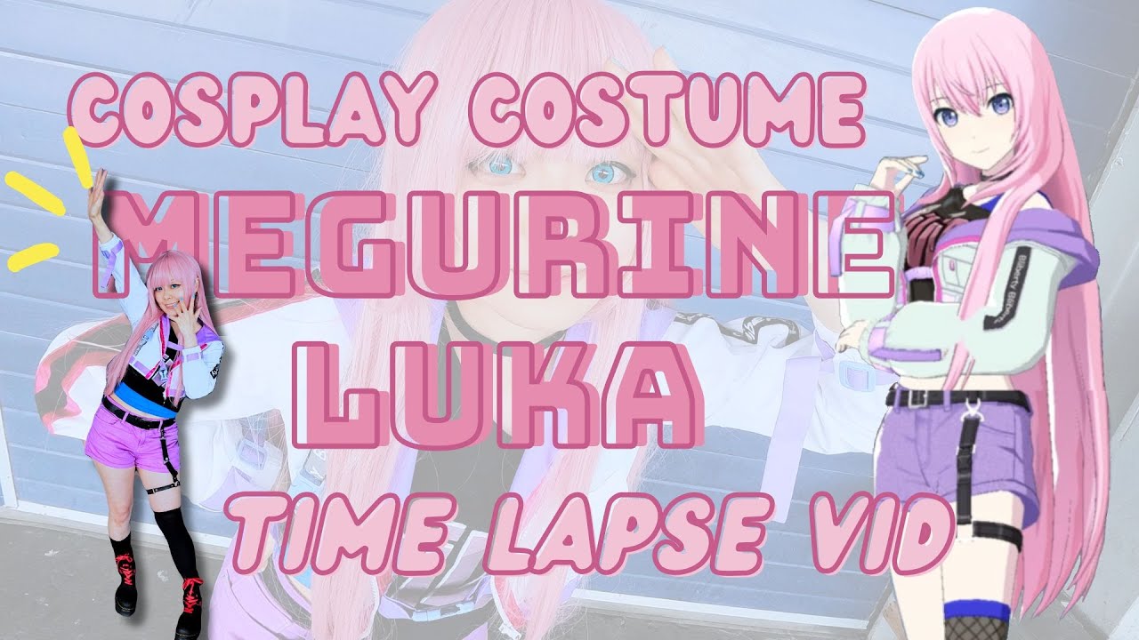 Cosplay Costume Vid - Megurine Luka (Vocaloid)  | 衣裝製作縮時記錄 - 巡音流歌 from プロセカ