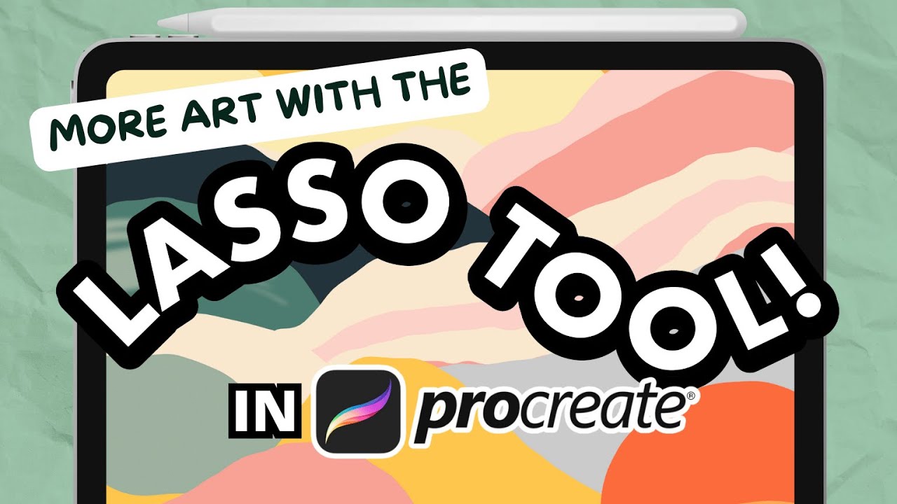 Lasso Tool HACK in Procreate | Tutorial for Beginners